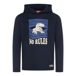 Scout Sweatshirt Jungen Gr&ouml;&szlig;e 128/134 saphir / dunkelblau / wollwei&szlig;