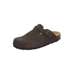 AFS-Schuhe Clogs 'Clogs Herren espresso Veloursleder' male size 45 Dark brown