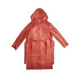 The Odds Regenmantel 'C-Thru Raincoat/ LMTD edition' Damen Gr&ouml;&szlig;e L orange