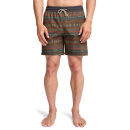 Billabong Badeshorts 'Sundays Layback' Herren Gr&ouml;&szlig;e M cognac / mokka / dunkelbraun / tanne
