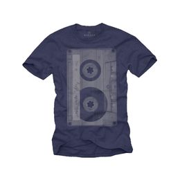 Makaya Shirt 'Tape' Herren Gr&ouml;&szlig;e XXL blau