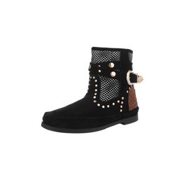 Ital-Design Stiefelette Damen Gr&ouml;&szlig;e 36 schwarz