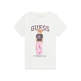Guess T-Shirt M&auml;dchen Gr&ouml;&szlig;e 164 beige / hellpink / schwarz / wei&szlig;