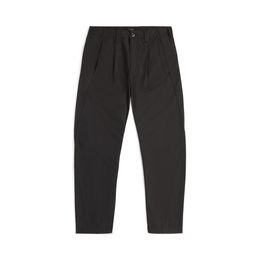 G-Star Raw G-STAR Chino Pants 'Pleated Loose Tapered Chino' male size 34 Black