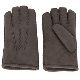 JOOP! Full Finger Gloves male size S/M Taupe