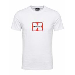 Diesel Shirt 'T-DIEGOR-K47' male size M White