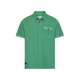 Camel Active Poloshirt aus reiner Baumwolle Herren Gr&ouml;&szlig;e M gr&uuml;n