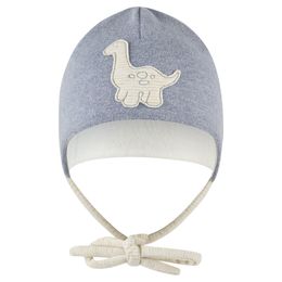 Sterntaler M&uuml;tze Gr&ouml;&szlig;e 45 beige / blau