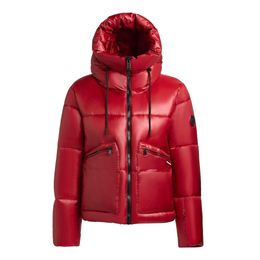 Khujo Jacke 'Luna' Damen Gr&ouml;&szlig;e L kirschrot / schwarz