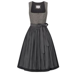 Trachtenhof N&uuml;bler Dirndl 'Dirndl midi Grace' Damen Gr&ouml;&szlig;e 38 schwarz