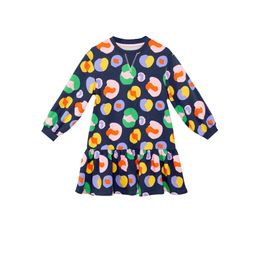 Denokids Kleid 'Flowers' M&auml;dchen Gr&ouml;&szlig;e 110 dunkelblau