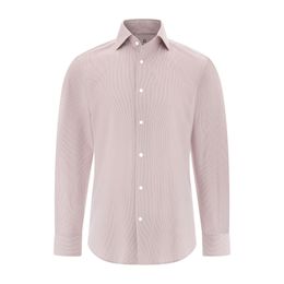 Boggi Milano Button Up Shirt male size XXXL Pastel red / natural white