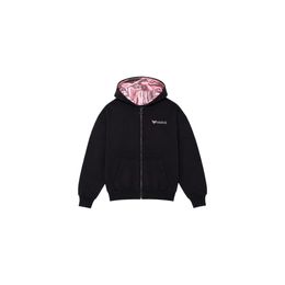 Colucci Sweatjacke 'Ikarus' Herren Gr&ouml;&szlig;e M brombeer / rosa / schwarz