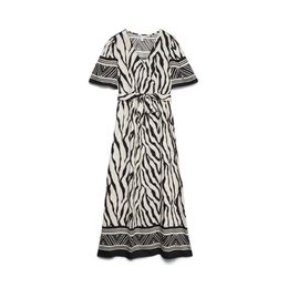 Vero Moda Curve Kleid 'VMCKamille' Damen Gr&ouml;&szlig;e 52 schwarz / wei&szlig; Sommerkleid