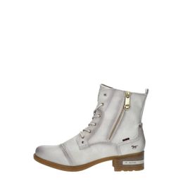 Mustang Schn&uuml;rschuh 'Veterschoenen Hoog' Damen Gr&ouml;&szlig;e 36 offwhite Sommerschuhe
