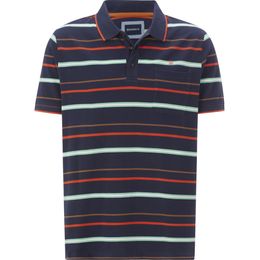 BABISTA Shirt 'Narlan' male size L Dark blue / Brown / Mint / Red
