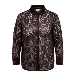 Only Carmakoma Shirt '15380942' Damen Gr&ouml;&szlig;e M dunkelbraun