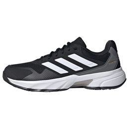 adidas Performance Athletic Shoes 'CourtJam Control 3' male size 40.5 Grey / Black / White