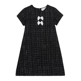 Danamade Kleid 'Mette' M&auml;dchen Gr&ouml;&szlig;e 104 schwarz / wei&szlig;