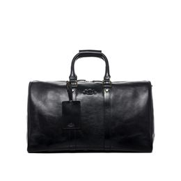 Sid & Vain Reisetasche 'XL Weekender FRANKLIN echt Leder' Herren Gr&ouml;&szlig;e One Size schwarz