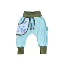 Land-juwelen Babyhose ' Handmade Koala ' Jungen Gr&ouml;&szlig;e 80 blau / gr&uuml;n