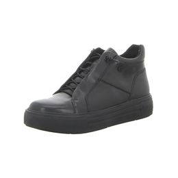 Caprice Lace-Up Boots 'Damen Stiefelette 9-25150-43/022 Echt Leder in schwarz' female size 38.5 Black