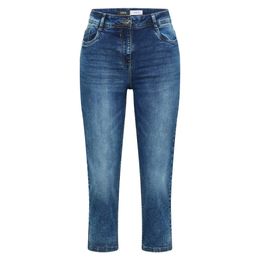 Cecil 3/4 Slim Leg Jeans im Slim Fit Damen Gr&ouml;&szlig;e 25 blau