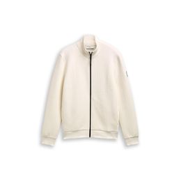 Tom Tailor Denim Sweatjacke Herren Gr&ouml;&szlig;e S wei&szlig;