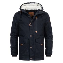 INDICODE JEANS Winter Jacket ' Crossing ' male size XXL Brown / Black