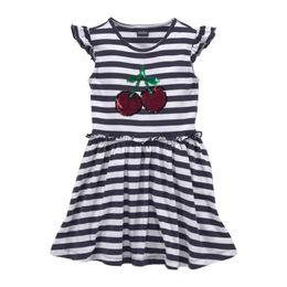 Arizona Kleid M&auml;dchen Gr&ouml;&szlig;e 104/110 marine / wei&szlig;