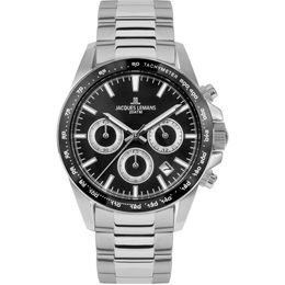 Jacques Lemans Analoguhr Herren Gr&ouml;&szlig;e One Size silber