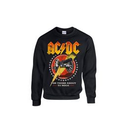 ACDC AC/DC Sweatshirt 'For those about to rock new' male size XXL Black
