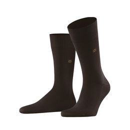 Burlington Socken 'Leeds' Herren Gr&ouml;&szlig;e 40/46 dunkelbraun