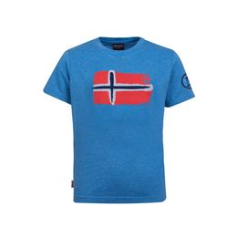 Trollkids Performance Shirt boy size 176 Blue