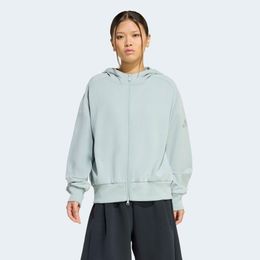 adidas Sportswear Athletic Zip-Up Hoodie female size XS/S Mint