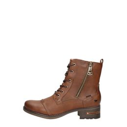 Mustang Schn&uuml;rschuh 'Veterschoenen Hoog' Damen Gr&ouml;&szlig;e 38 cognac Sommerschuhe