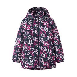 name it Jacke 'NKFMAXI' M&auml;dchen Gr&ouml;&szlig;e 152 navy / ros&eacute; / dunkelpink / wei&szlig;