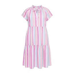 Ulla Popken Kleid Damen Gr&ouml;&szlig;e 58/60 rosa Sommerkleid