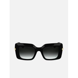 Longchamp Sonnenbrille Damen Gr&ouml;&szlig;e 50 schwarz