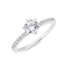 Firetti Ring Damen Gr&ouml;&szlig;e 56 silber / transparent