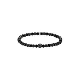Thomas Sabo Bracelet 'Talisman Armband Positive Energie' male size 21 cm Black