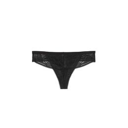 Marc O'polo String ' Timeless Lace ' Damen Gr&ouml;&szlig;e L schwarz