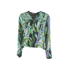 Replay & Sons REPLAY & SONS Blouse female size L Greige / Grass green / Dark green / Lilac