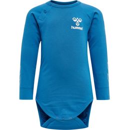 Hummel Body Jungen Gr&ouml;&szlig;e 86 blau / wei&szlig;