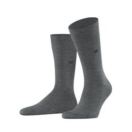 Burlington Socks 'Leeds' male size 40/46 Dark grey