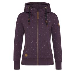 Ragwear Zip-Up Hoodie female size XL Wine red