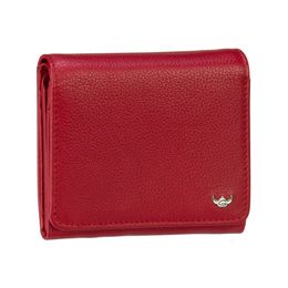 Golden Head Geldb&ouml;rse 'Madrid' Damen Gr&ouml;&szlig;e XS/XL rot / silber
