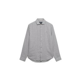 Superdry & Co Button Up Shirt 'Riviera' male size XL Light grey