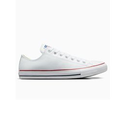 Converse Leder-Sneakers in Wei&szlig; - 34% | Gr&ouml;&szlig;e 44 | Damen-sneakers