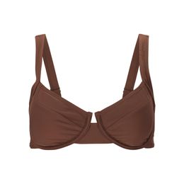 NOU Bikinitop 'Yurika' Damen Gr&ouml;&szlig;e 80 kastanienbraun